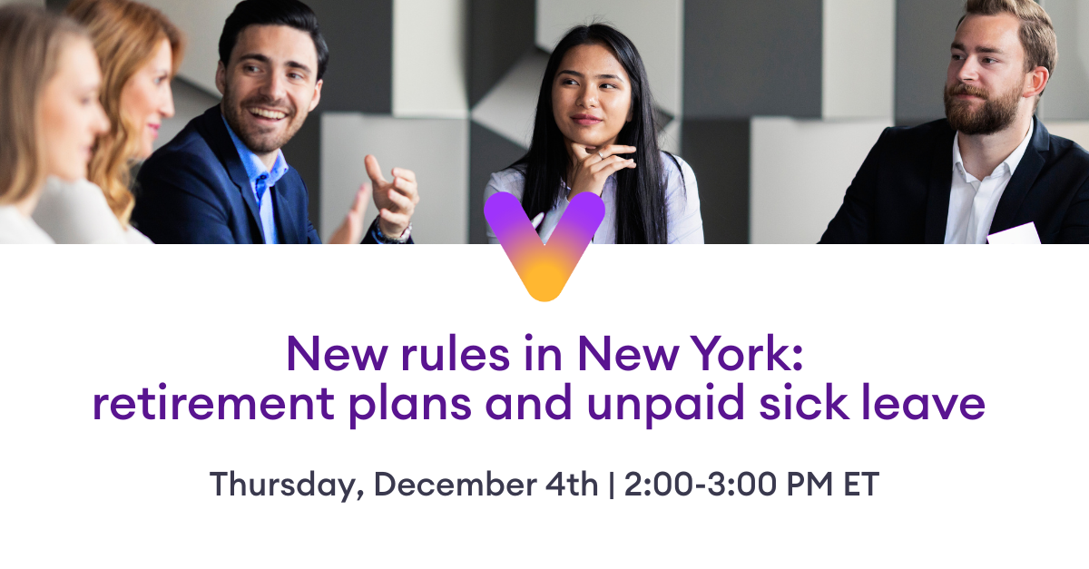 New rules in New York: retirement plans and unpaid sick leave